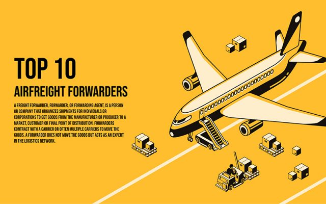 TOP 10 AIRFREIGHT FORWARDER - TOP 50 AIR FORWARDER